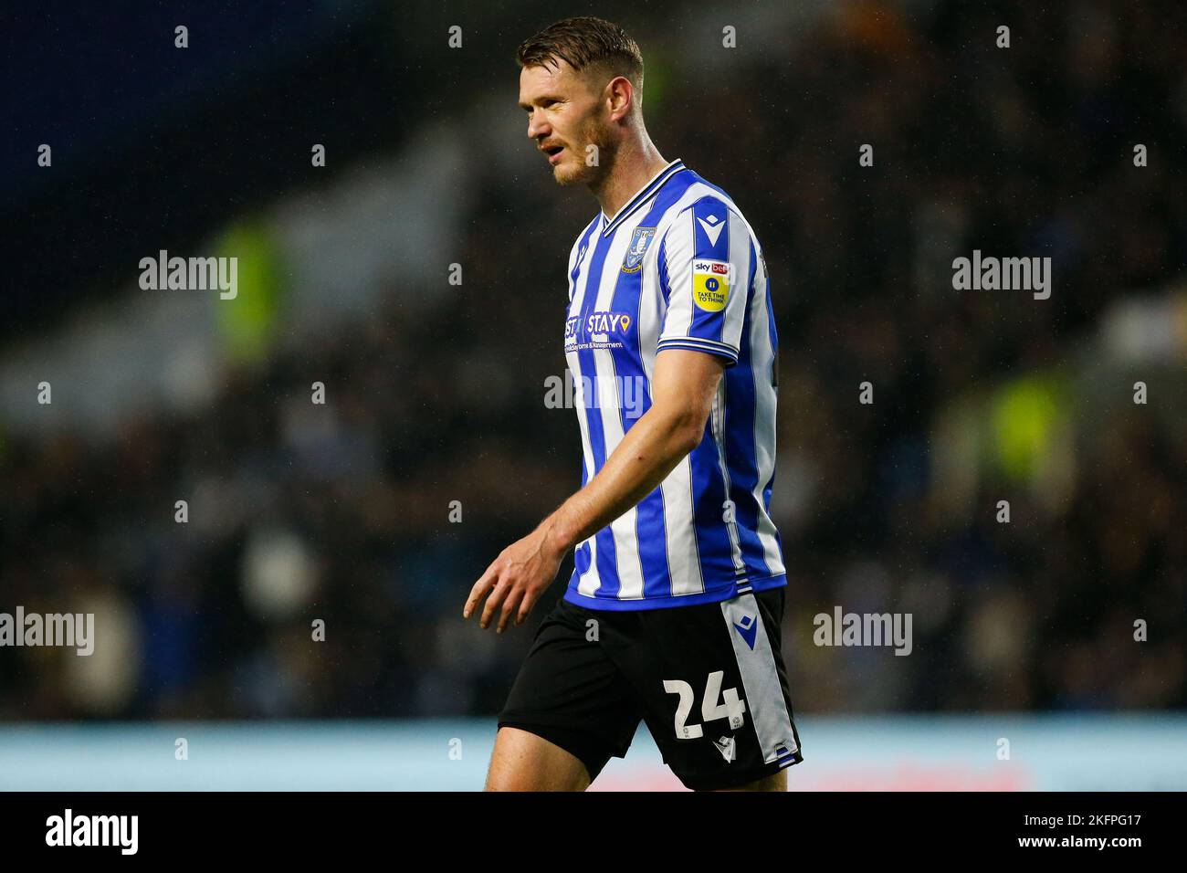 Michael Smith #24 of Sheffield Wednesday during the Sky Bet League 1 ...