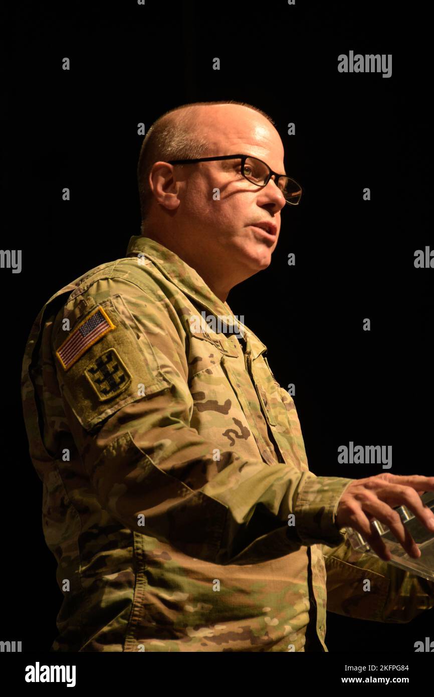 Col. Eric Leckel, commander of the Wisconsin Army National Guard’s ...