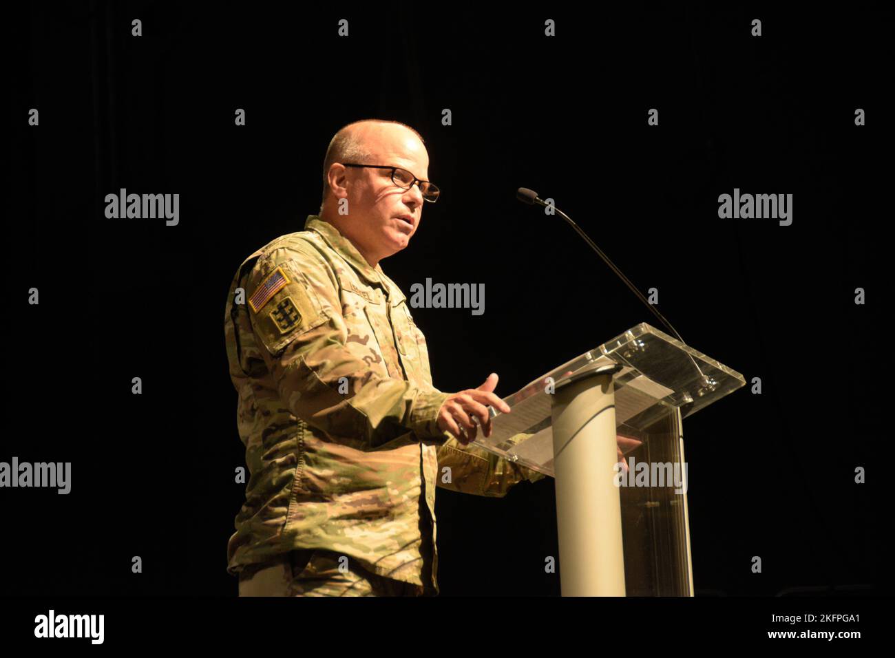 Col. Eric Leckel, commander of the Wisconsin Army National Guard’s ...
