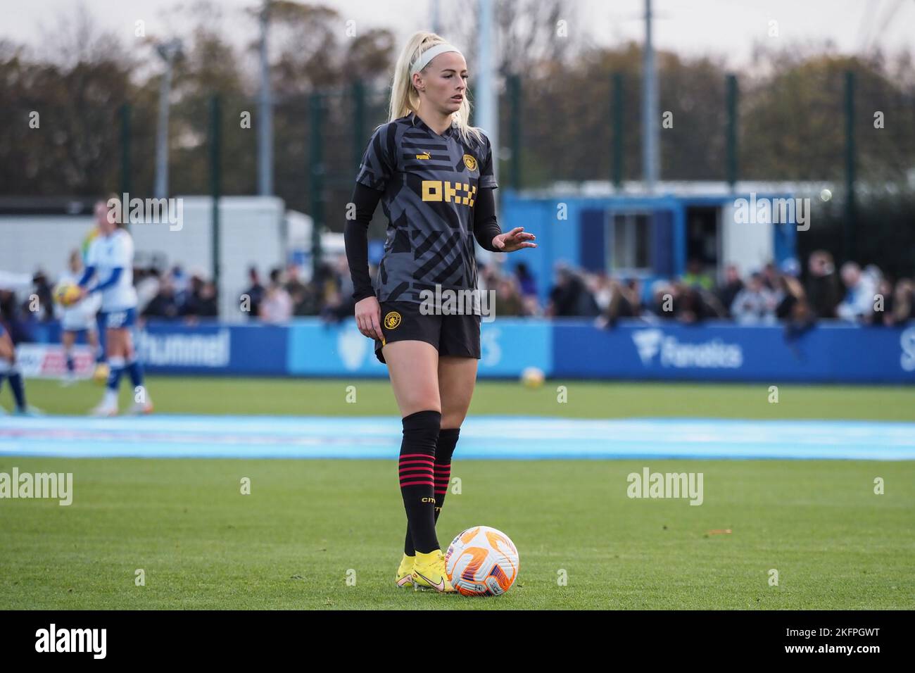 Walton hall park stadium chloe kelly of manchester city hi-res stock ...