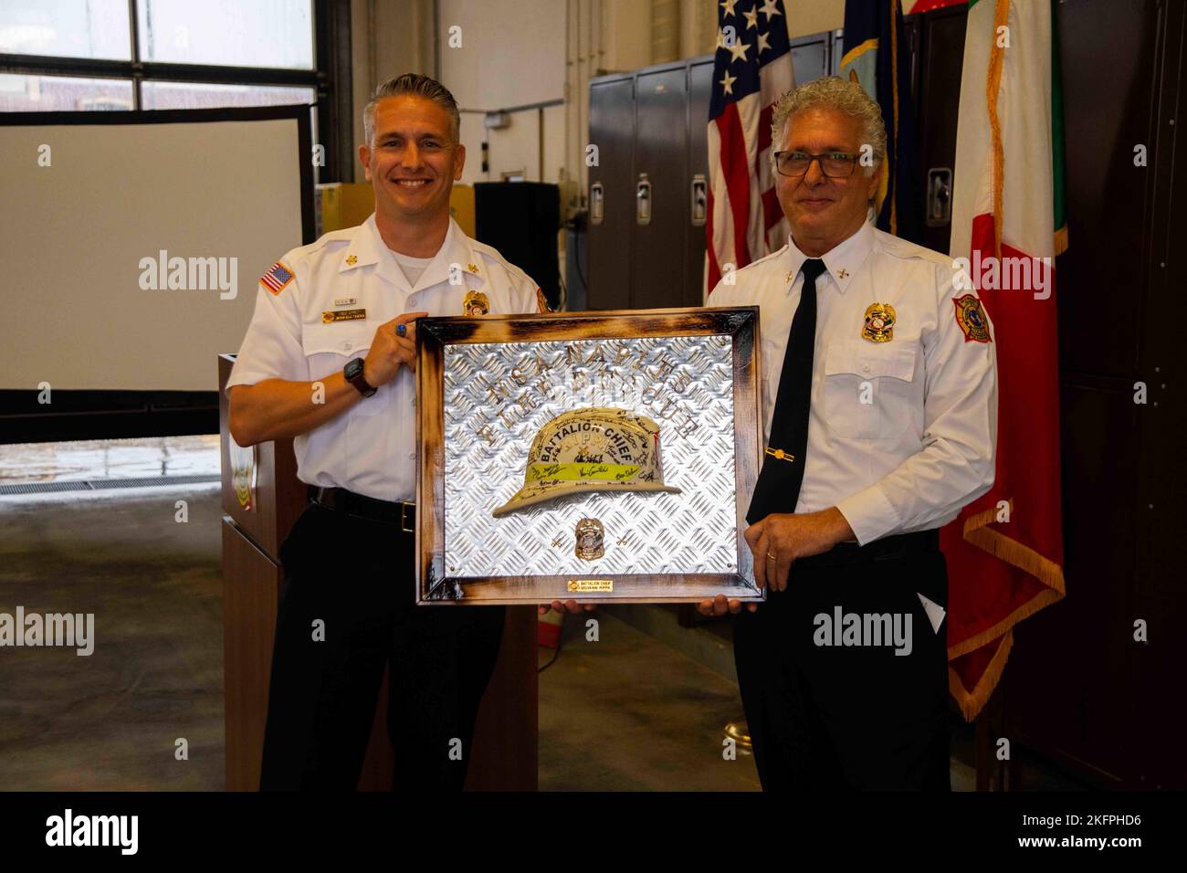 NAPLES, ITALY –– U.S. Naval Support Activity (NSA) Naples Fire Chief ...