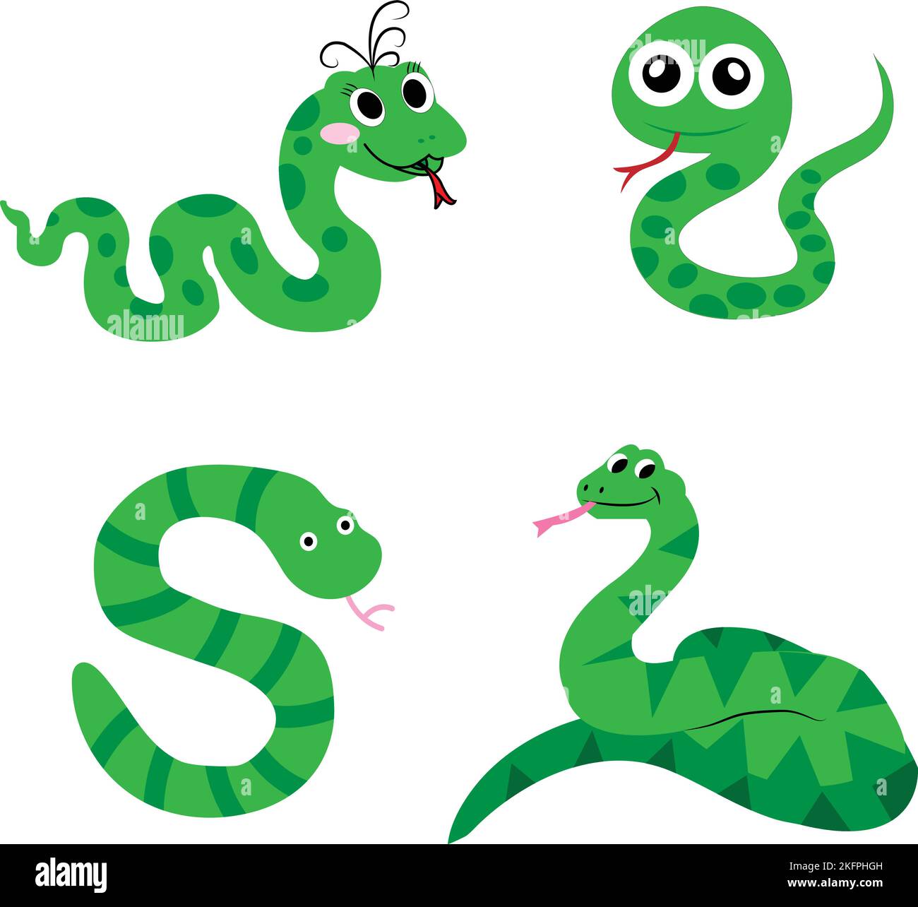 Tropical kingsnake Stock Vector Images - Alamy