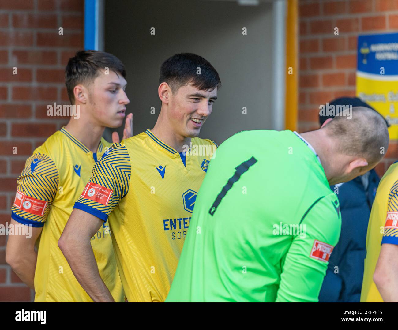 Warrington, UK, 19/11/2022, 19th November 2022Warrington Town V ...