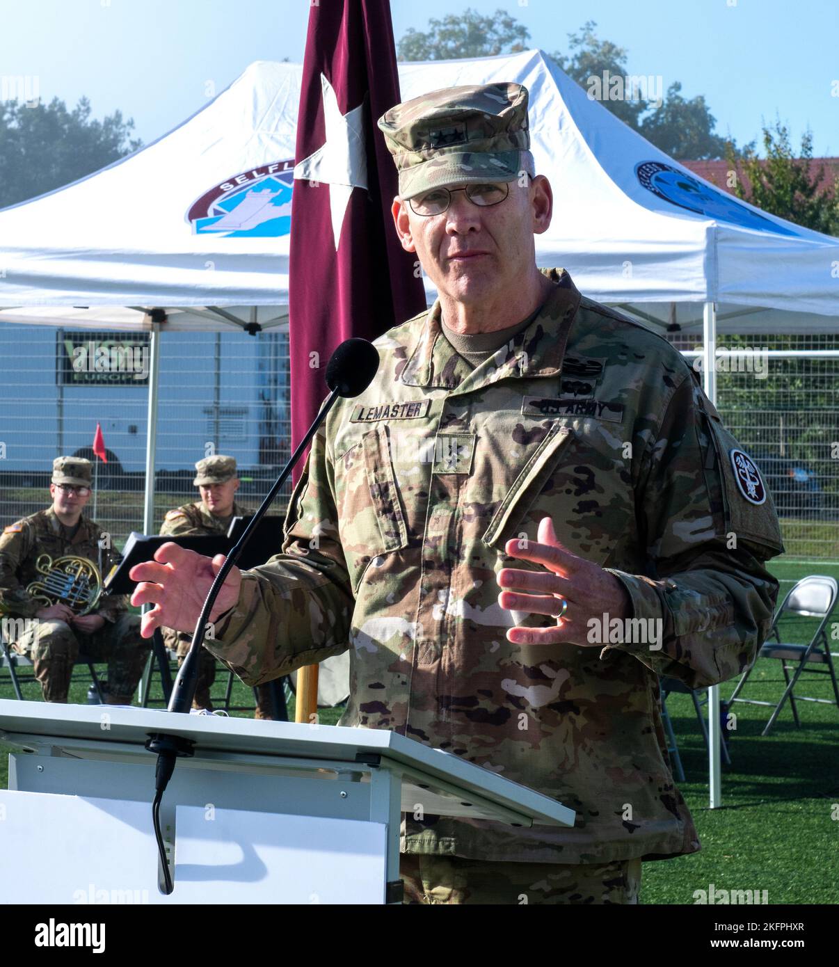 U.S. Army Maj. Gen. Dennis P. LeMaster, Deputy Commanding General ...