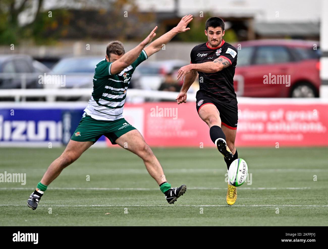 Ealing, United Kingdom. 19th Nov, 2022. Ealing Trailfinders V Jersey ...