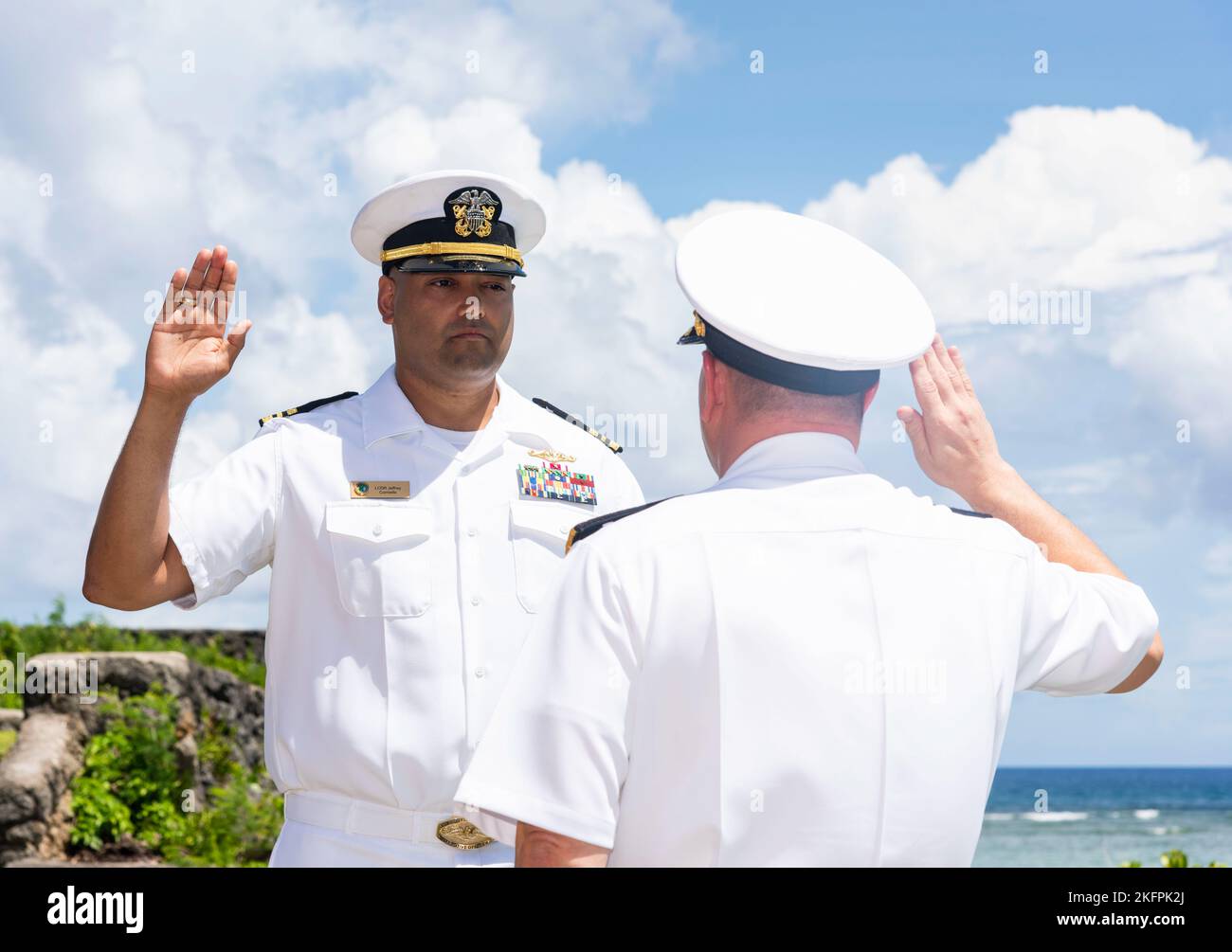 HAGÅTÑA, Guam (Sept. 30, 2022) - Cmdr. Jeffrey Cornielle, the Mariana ...