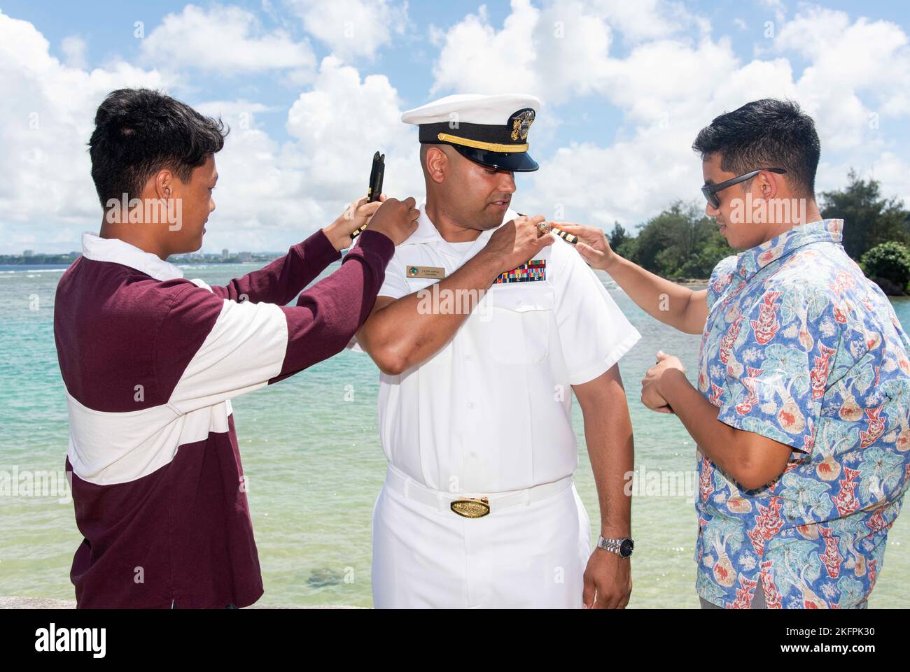 HagÅtÑa Guam Sept 30 2022 Cmdr Jeffrey Cornielle The Mariana