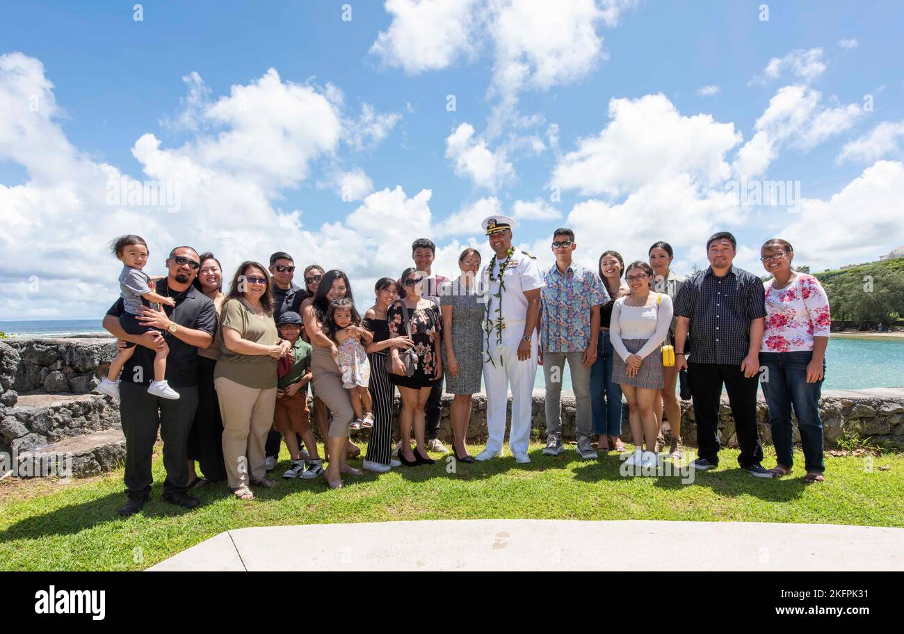 HagÅtÑa Guam Sept 30 2022 Cmdr Jeffrey Cornielle The Mariana