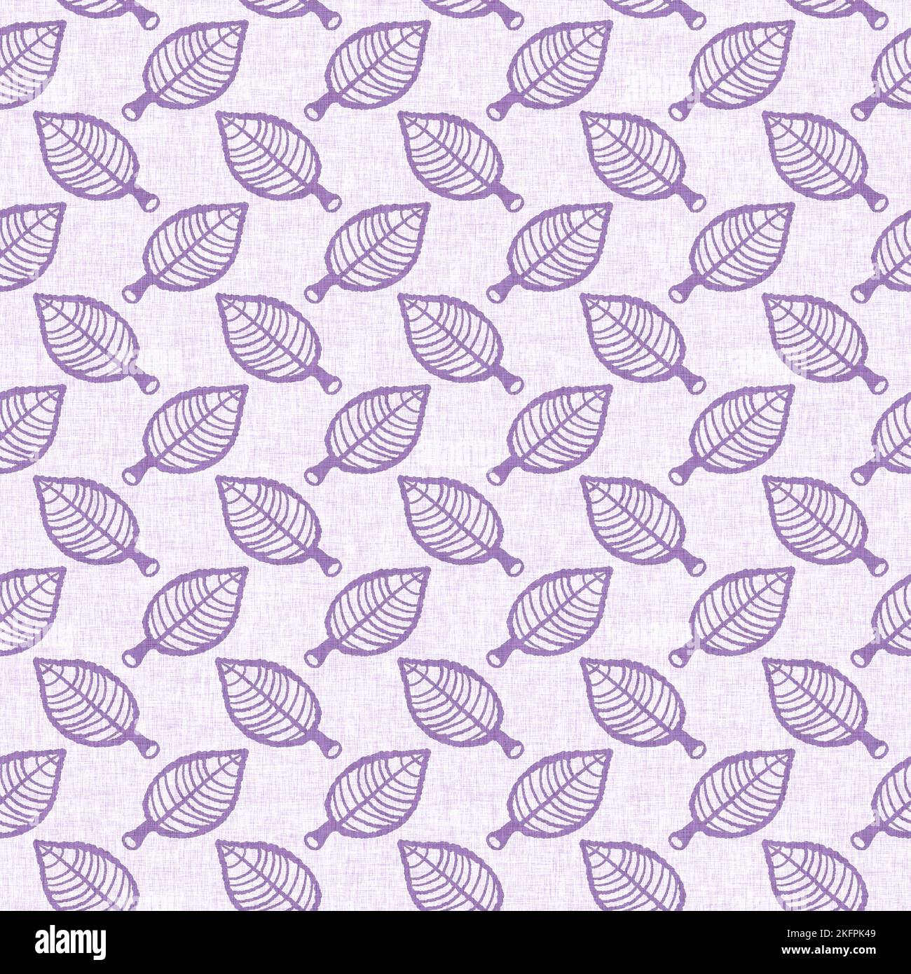 Gender neutral purple botanical foliage seamless raster background ...