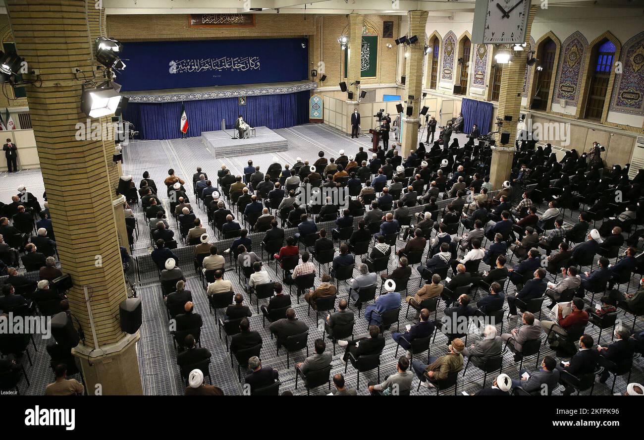 Tehran, Tehran, Iran. 19th Nov, 2022. A handout picture made available ...