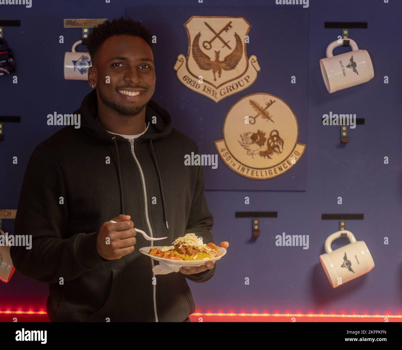 U.S. Air Force Senior Airman Khali Content, 450th Intelligence Squadron ...