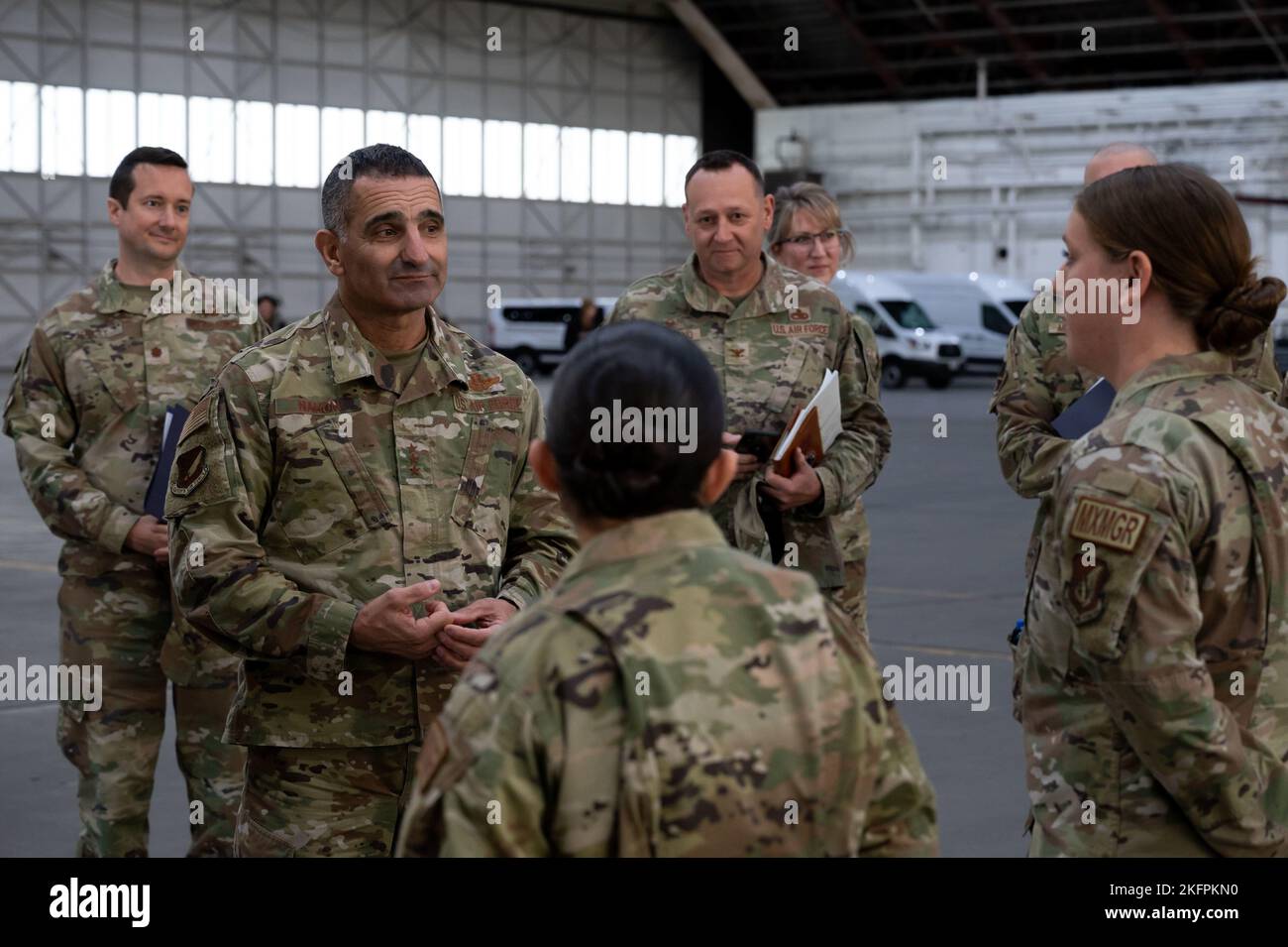 U.S. Air Force Lt. Gen. David Nahom, commander of Alaskan NORAD Region ...