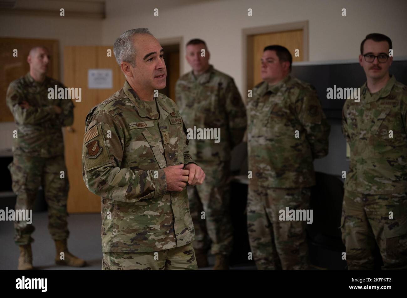 U.S. Air Force Chief Master Sgt. Kristopher Berg, 11th Air Force ...