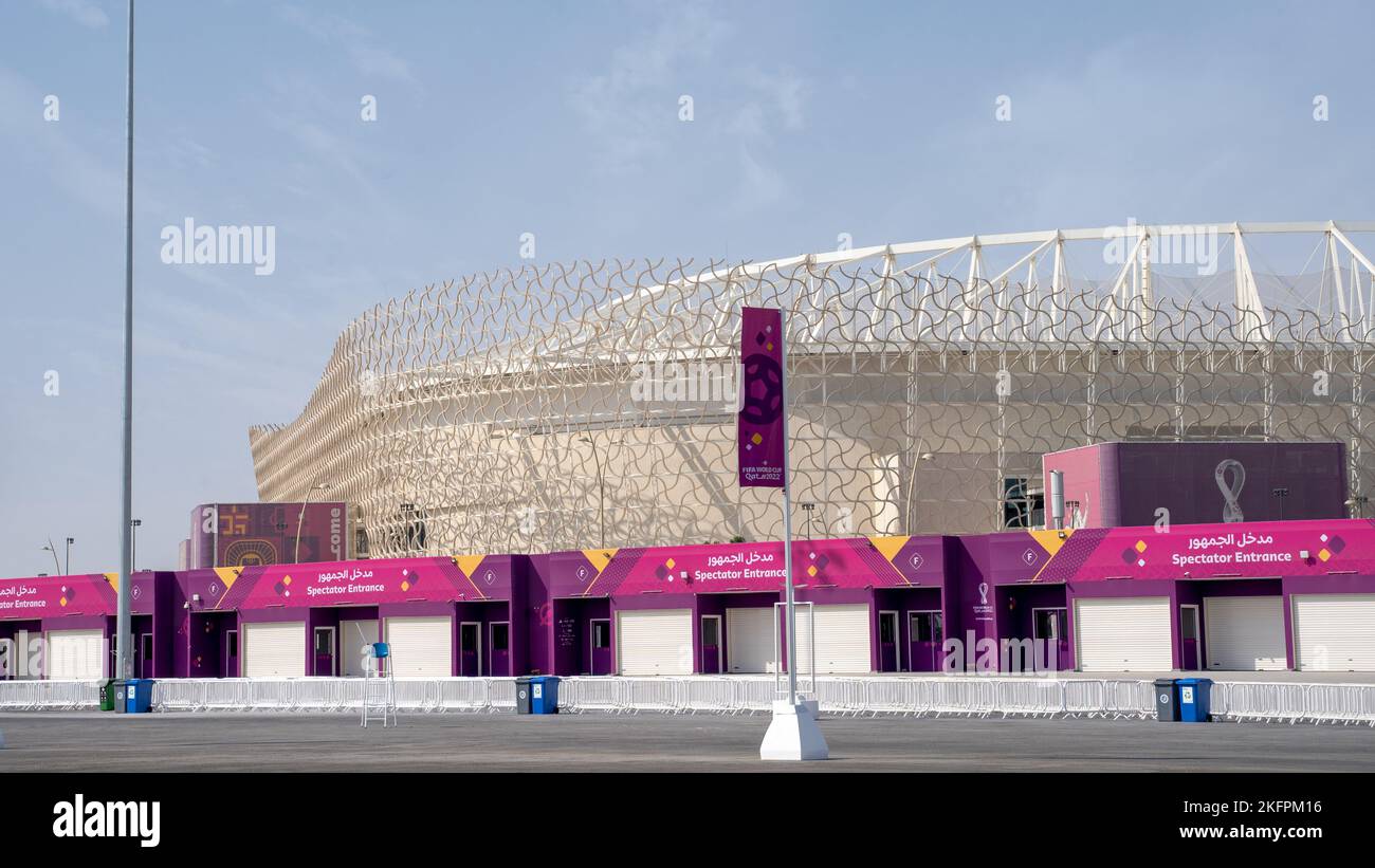 Doha,qatar-October 10,2022 :Ahmad bin Ali Stadium, popularly known as ...