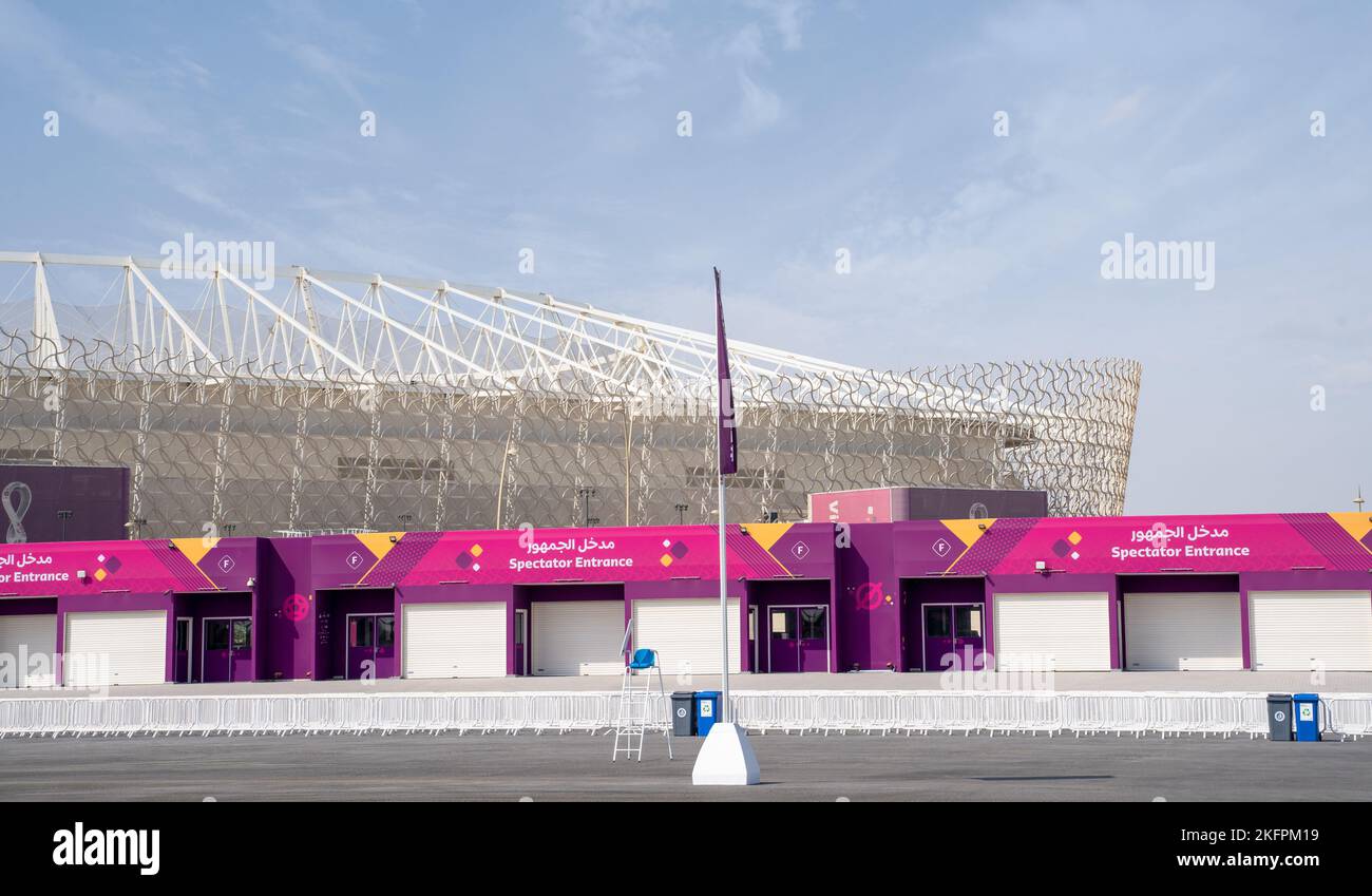 Doha,qatar-October 10,2022 :Ahmad bin Ali Stadium, popularly known as ...