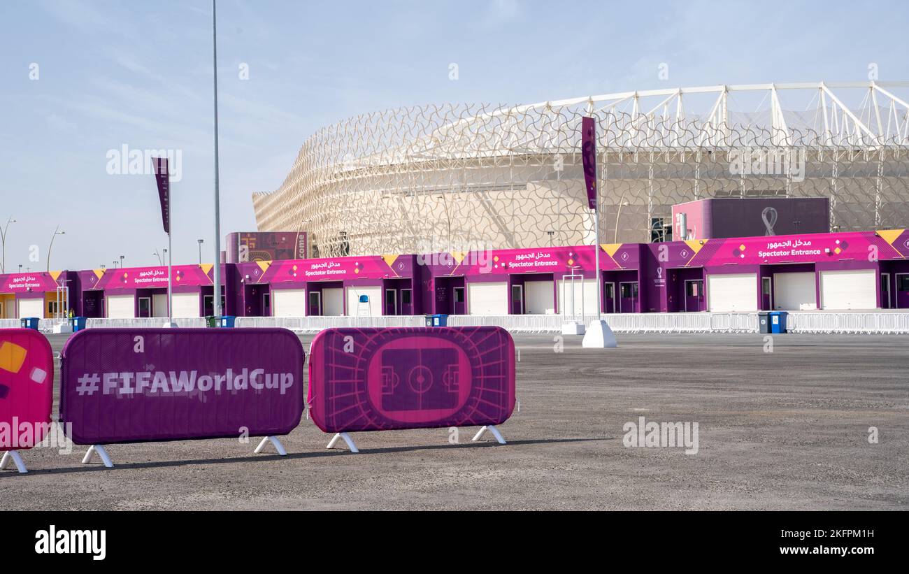Doha,qatar-October 10,2022 :Ahmad bin Ali Stadium, popularly known as ...