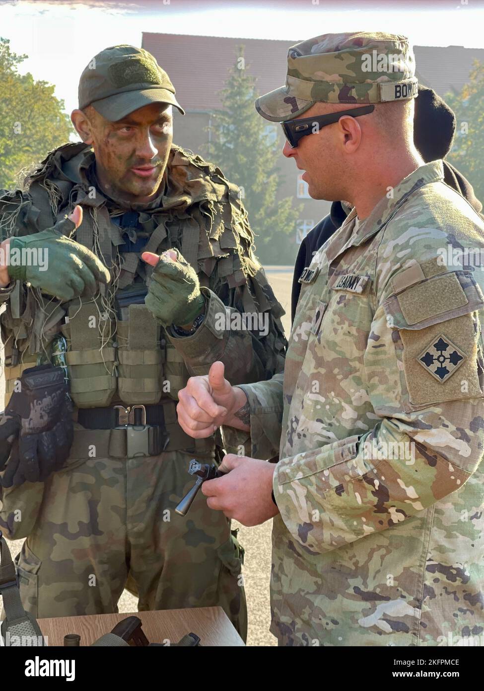 U.S. Army Soldiers and leaders assigned to 64th Brigade Support ...