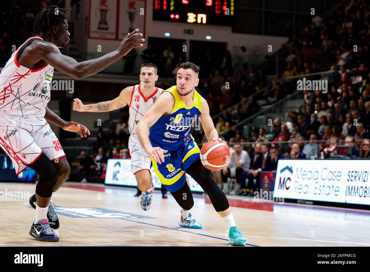 Reggio Emilia, Italy. 20th Nov, 2022. Alessandro Cappelletti (Tezenis ...