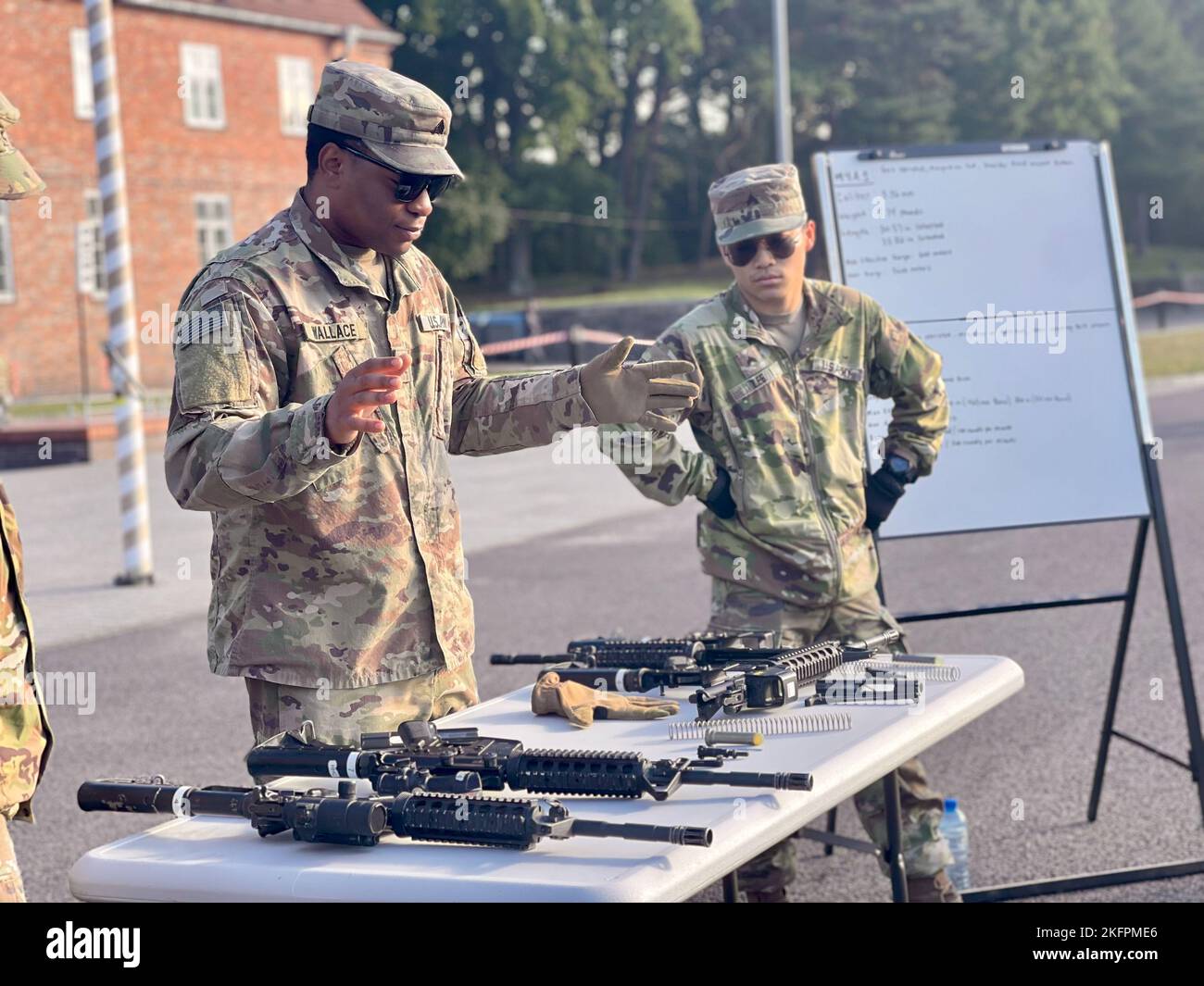 U.S. Army Soldiers assigned to the 64th Brigade Support Battalion, 3rd ...