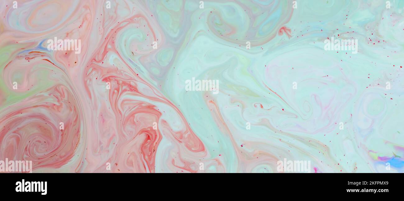 Abstract gradient multicolored background. Colorful spots on water ...