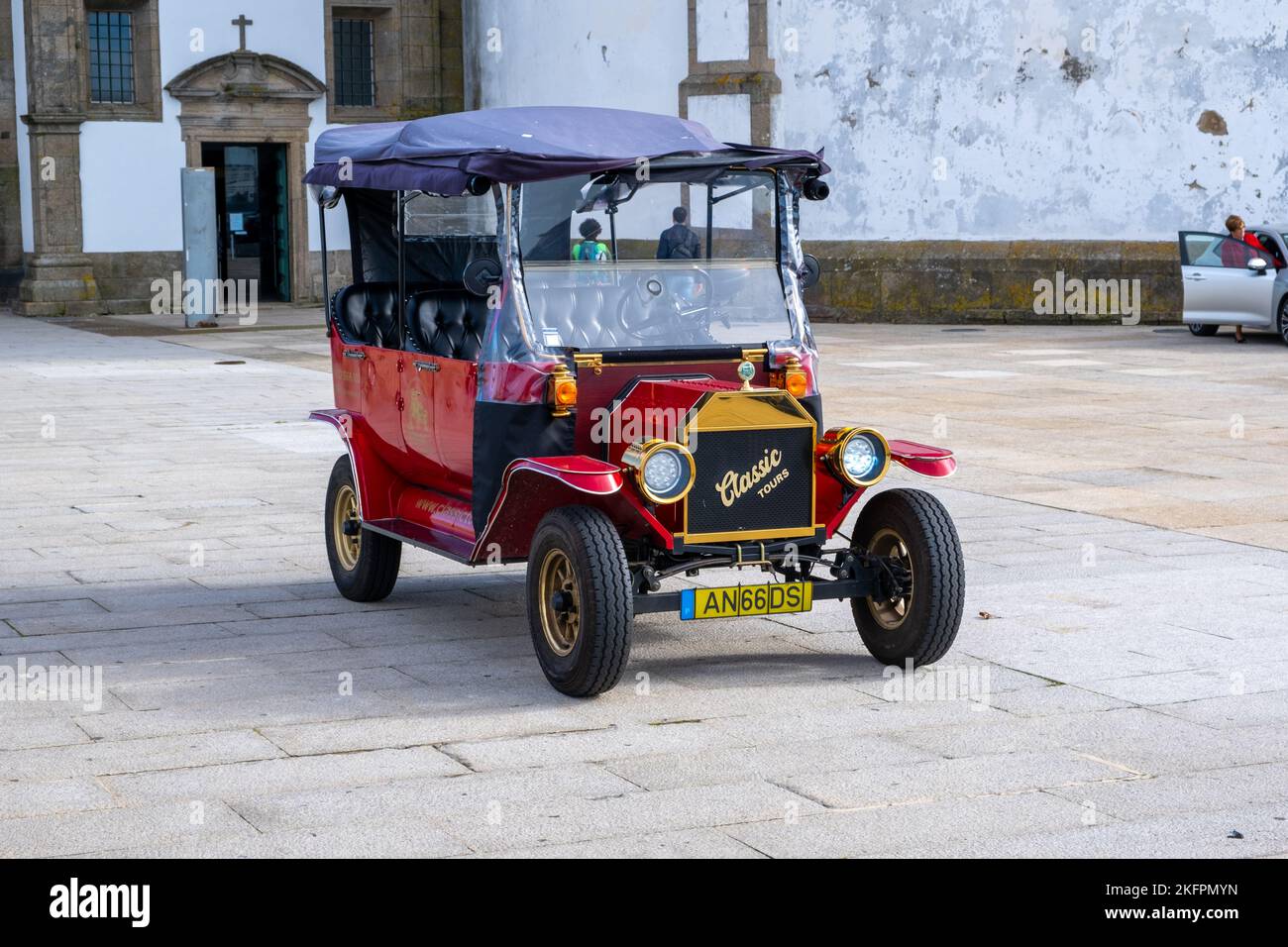 Porto, Portugal: November 13 2022. Electric vehicle used by tourists on ...