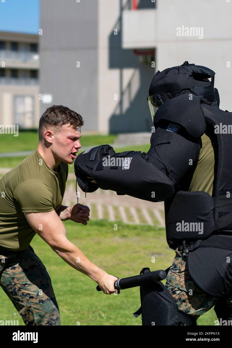 U.S. Marine Corps Pfc. Tyler S. Robertson, an Air Traffic Controller ...