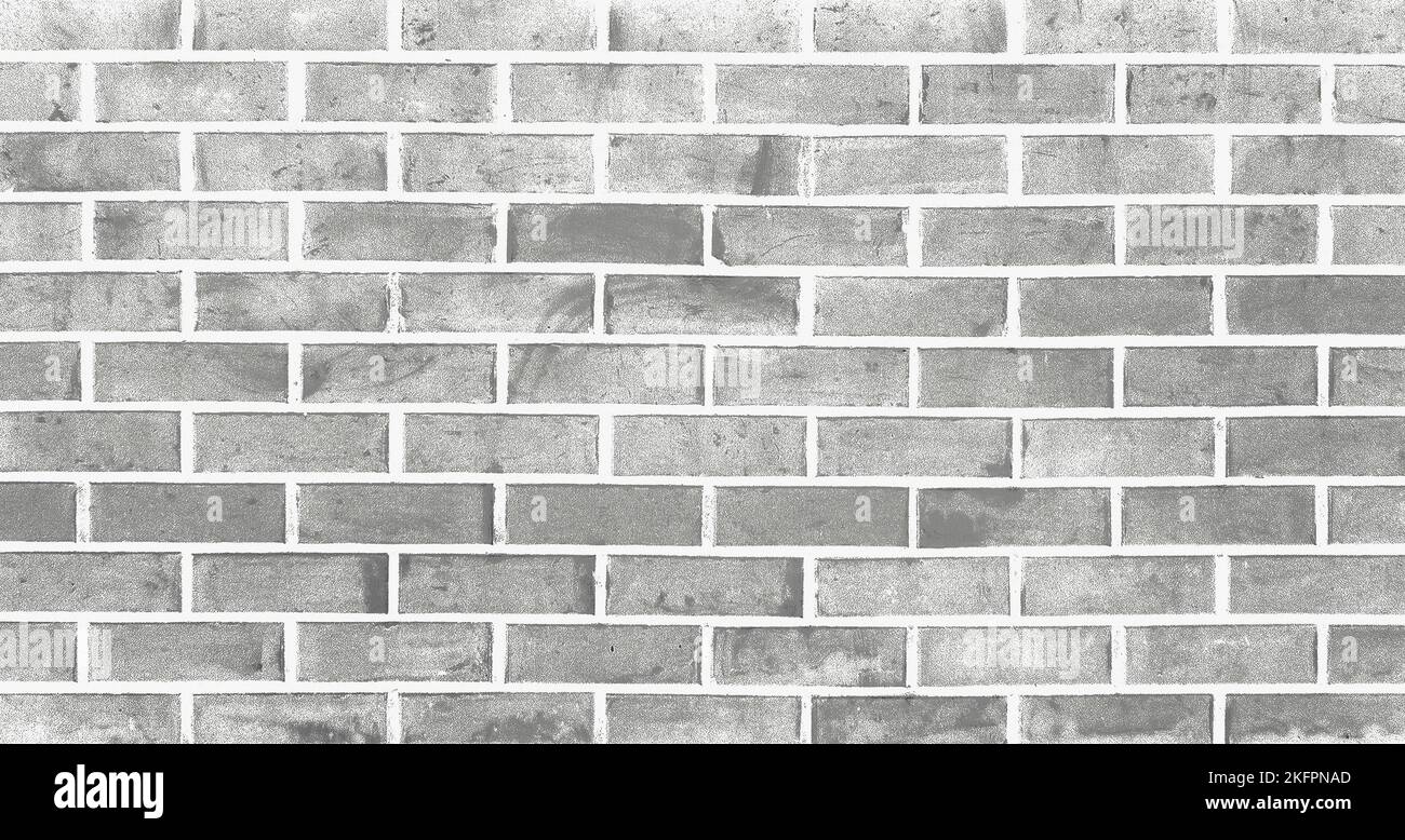 white-washed grey brick wall , vintage grunge texture background Stock ...