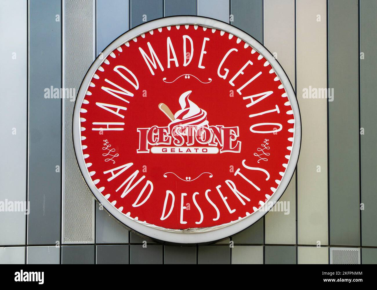 Gelato sign hi-res stock photography and images - Alamy