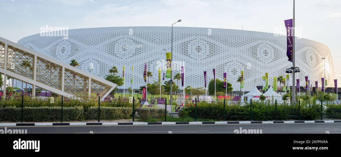 Thumama,Qatar- September 09,2022 :Al Thumama Stadium's dynamic and ...