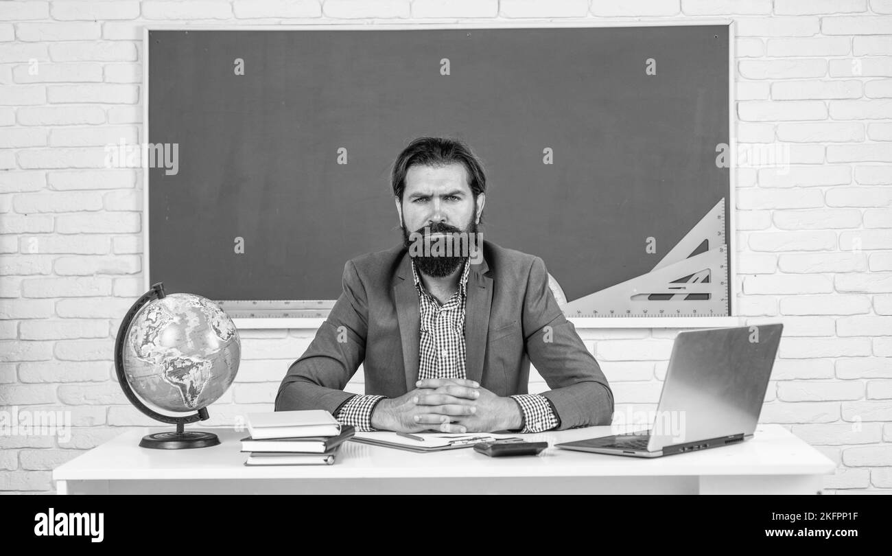 Angry teacher Black and White Stock Photos & Images - Alamy