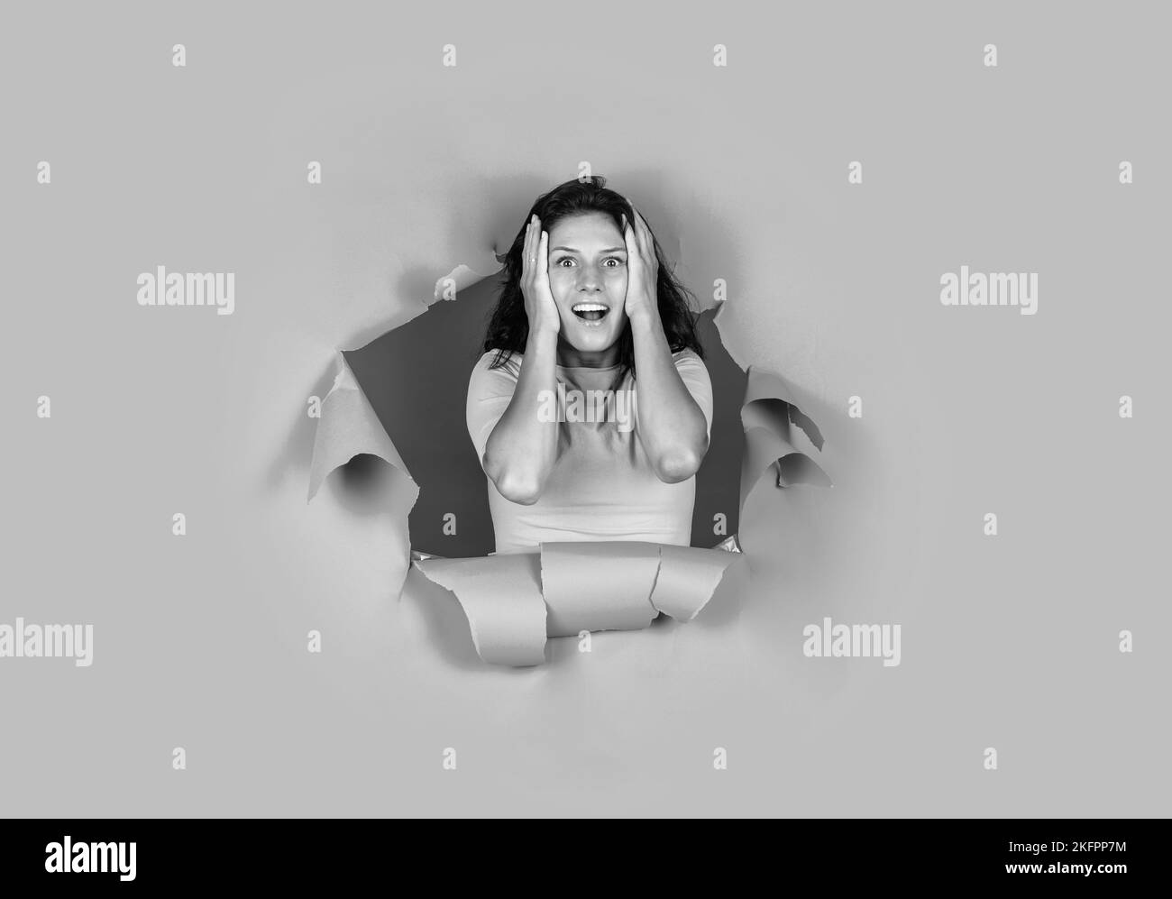 oh my god. express human emotions. female character. happy woman ...