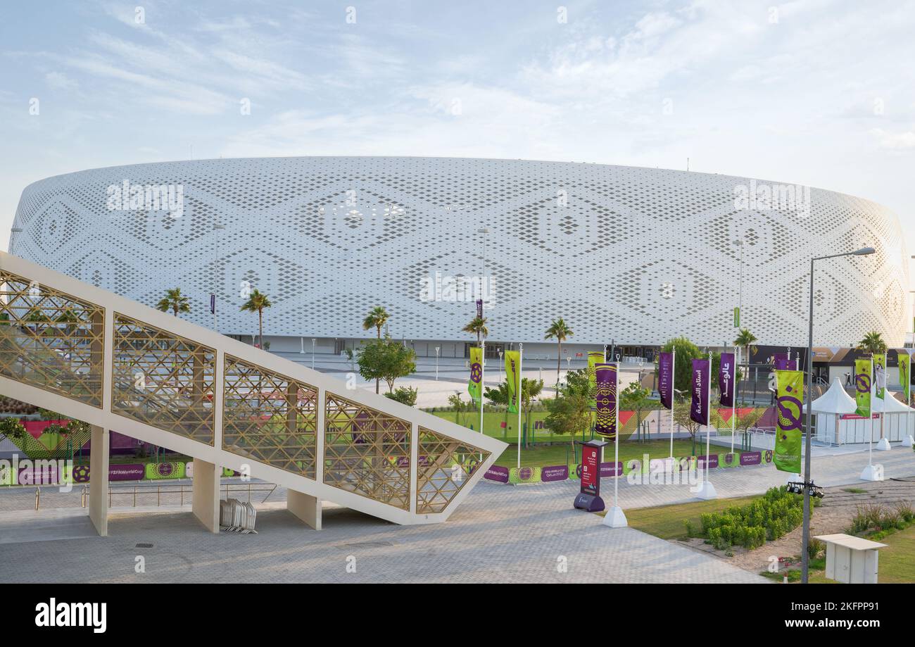 Thumama,Qatar- September 09,2022 :Al Thumama Stadium's dynamic and ...