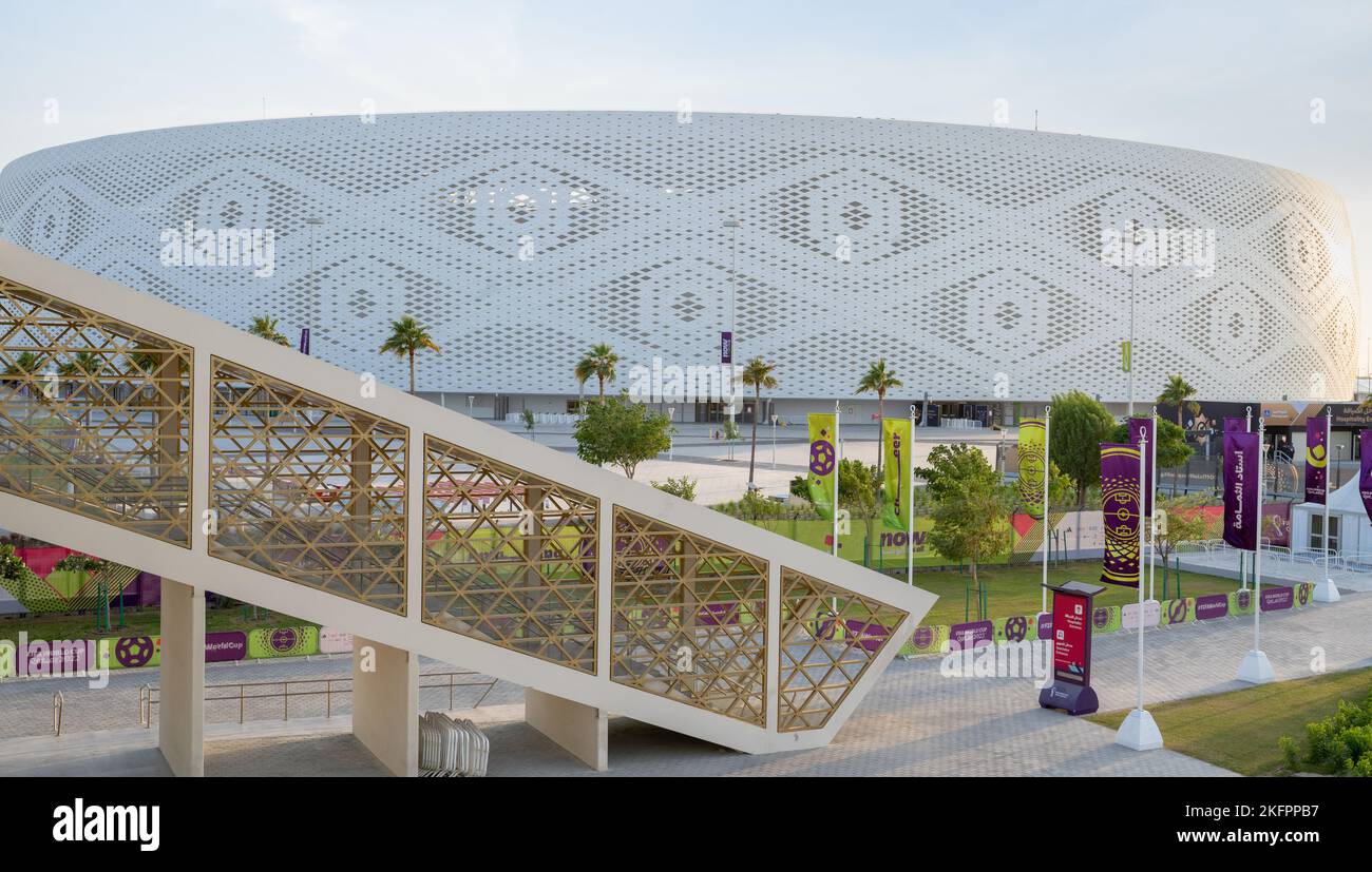 Thumama,Qatar- September 09,2022 :Al Thumama Stadium's dynamic and ...