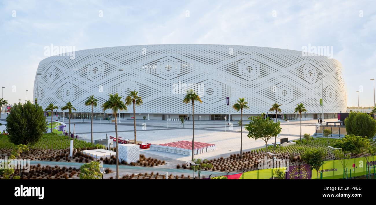 Thumama,Qatar- September 09,2022 :Al Thumama Stadium's dynamic and ...