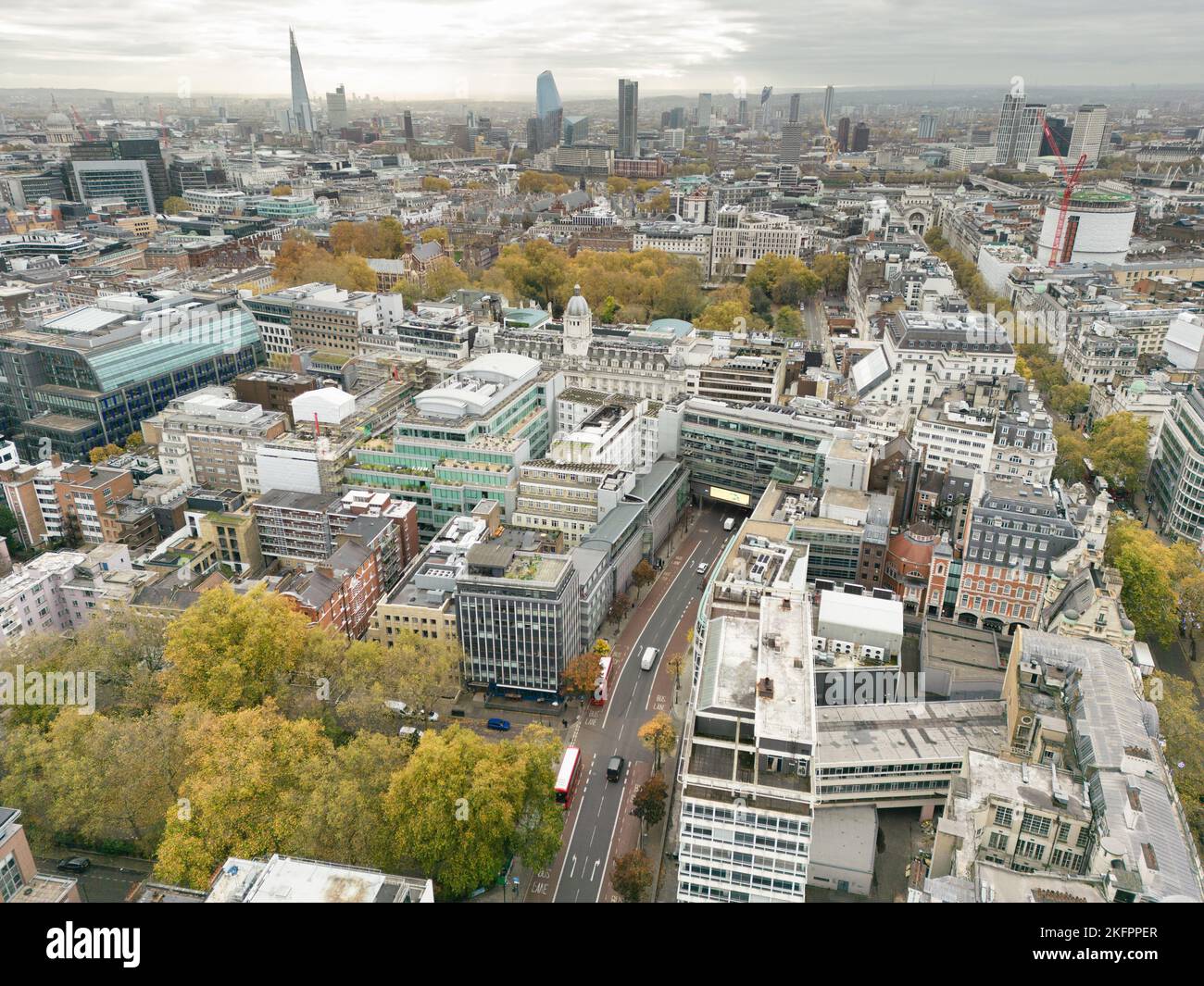 Aerial view holborn london hi-res stock photography and images - Alamy