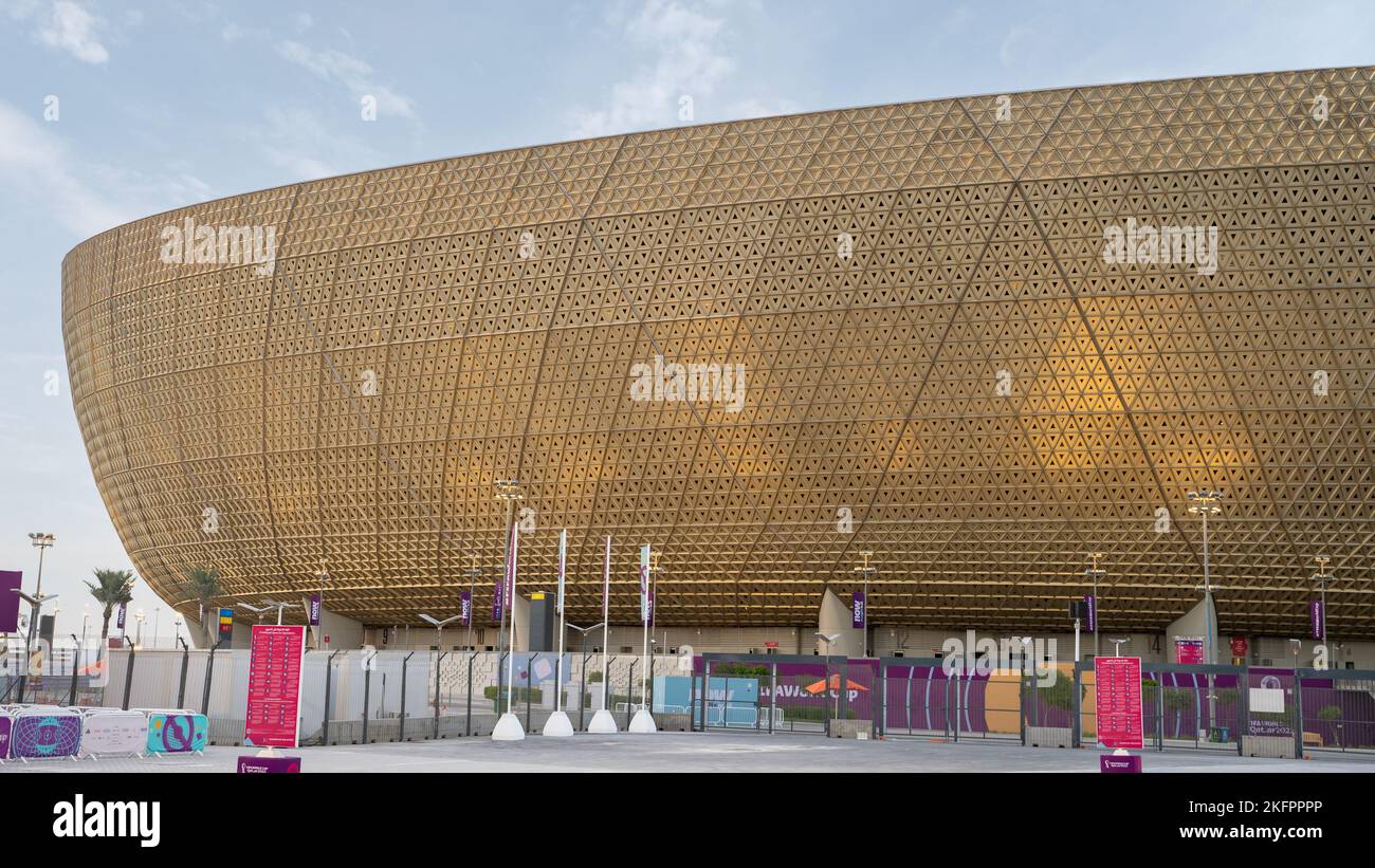Doha,Qatar- September 09,2022:Lusail Iconic Stadium or Lusail Stadium ...