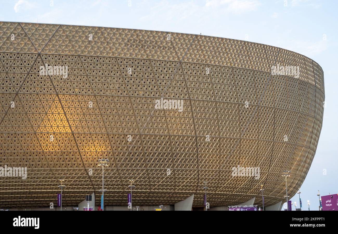 Lusail iconic stadium, lusail hi-res stock photography and images - Alamy