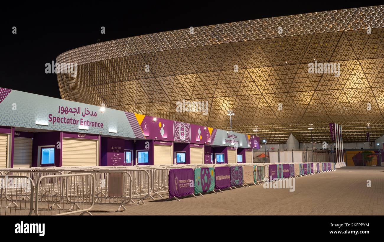 Doha,Qatar- September 09,2022:Lusail Iconic Stadium or Lusail Stadium ...