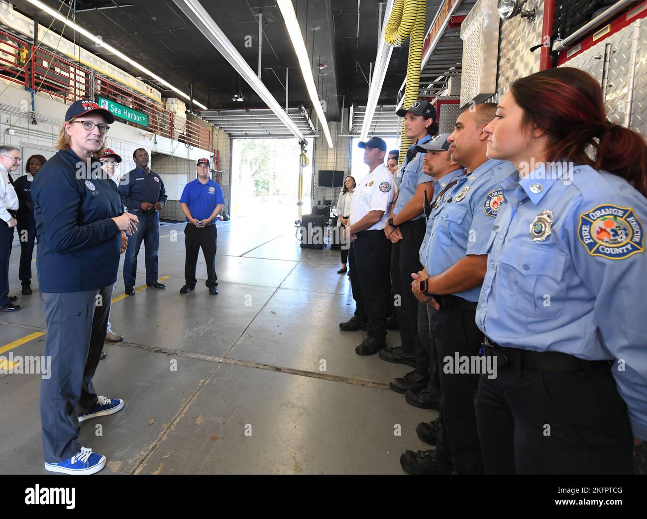 Orange County, FL, Oct. 1, 2022 - FEMA Administrator Criswell and US ...