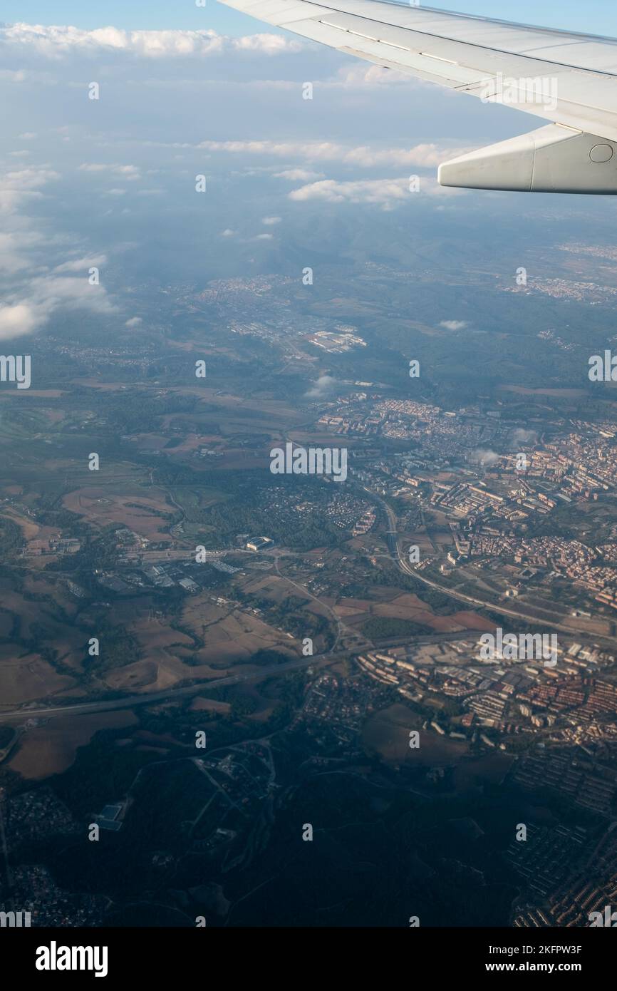 Airplane point of view hi-res stock photography and images - Alamy