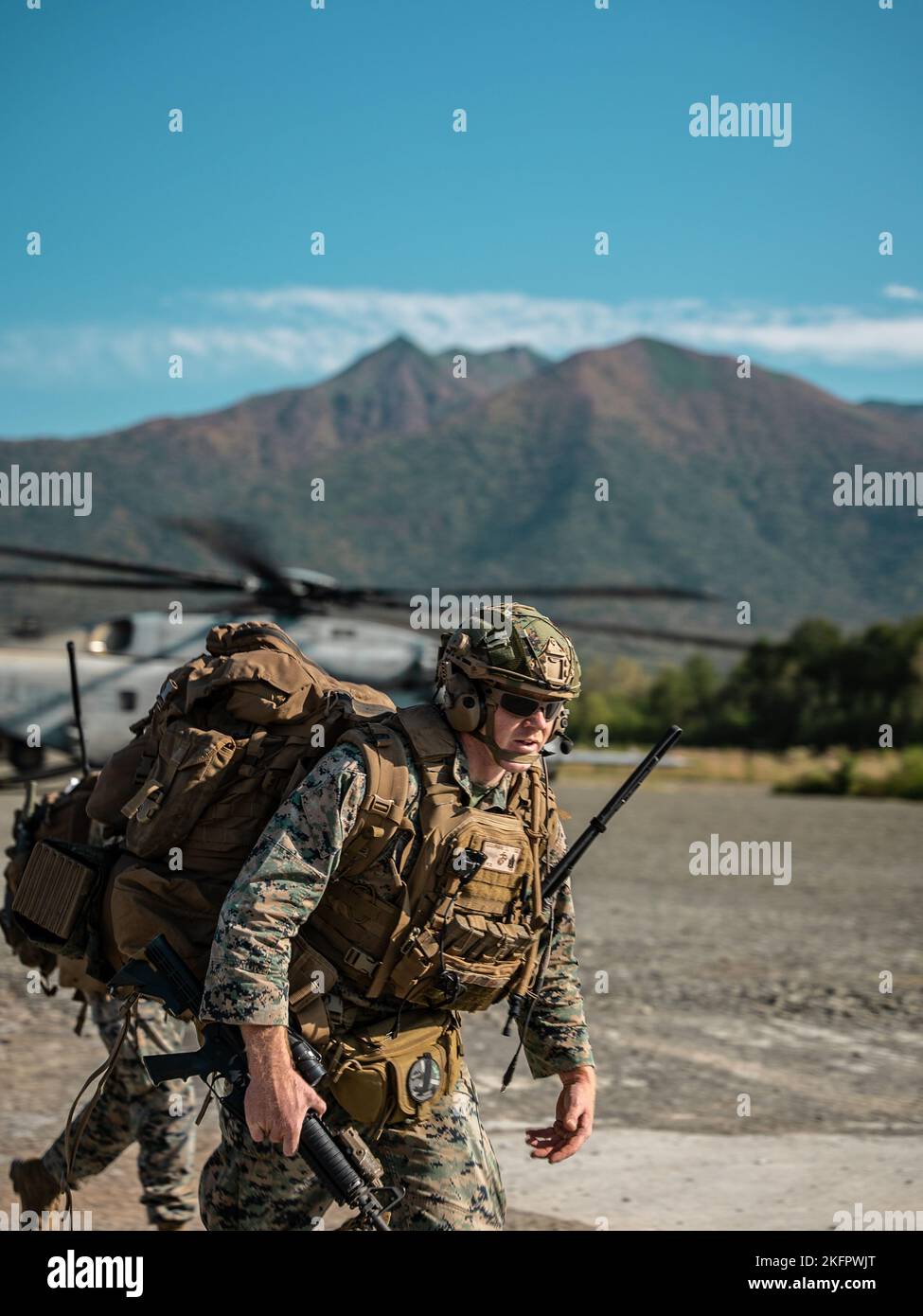 U.S. Marine Corps Sgt. Ty Cochrane, an air support operations operator ...