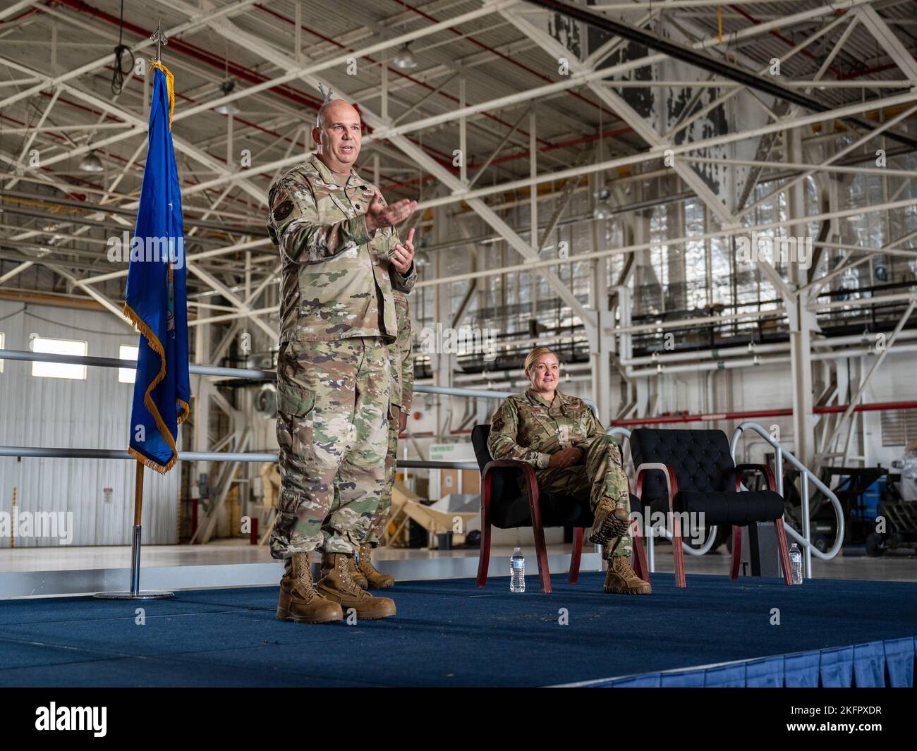 U.S. Air Force Lt. Col. Keith McCray, the commander of the 914th ...