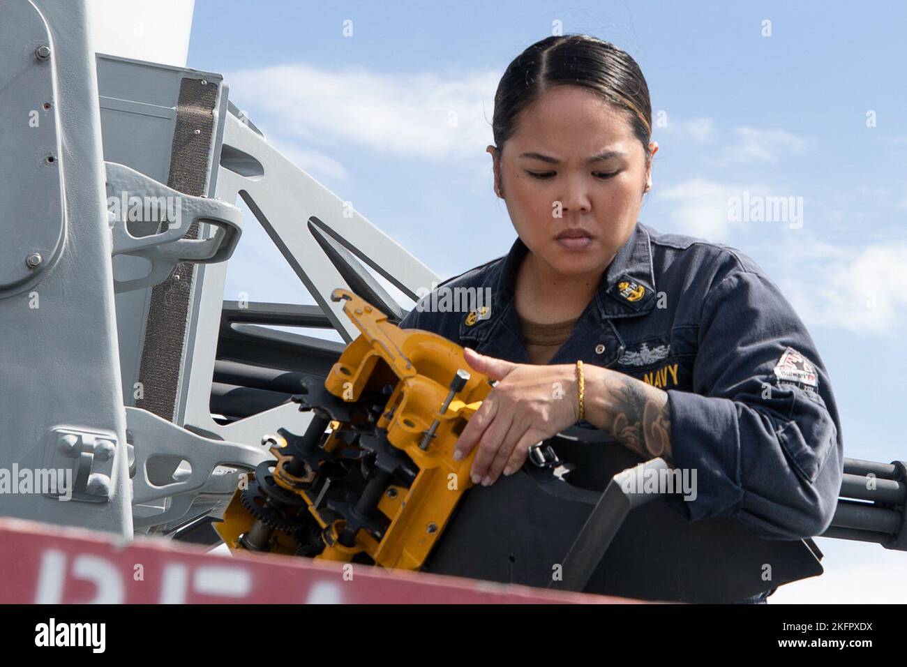 221001-N-IL330-1077 PHILIPPINE SEA (Oct. 1, 2022) – Chief Fire ...