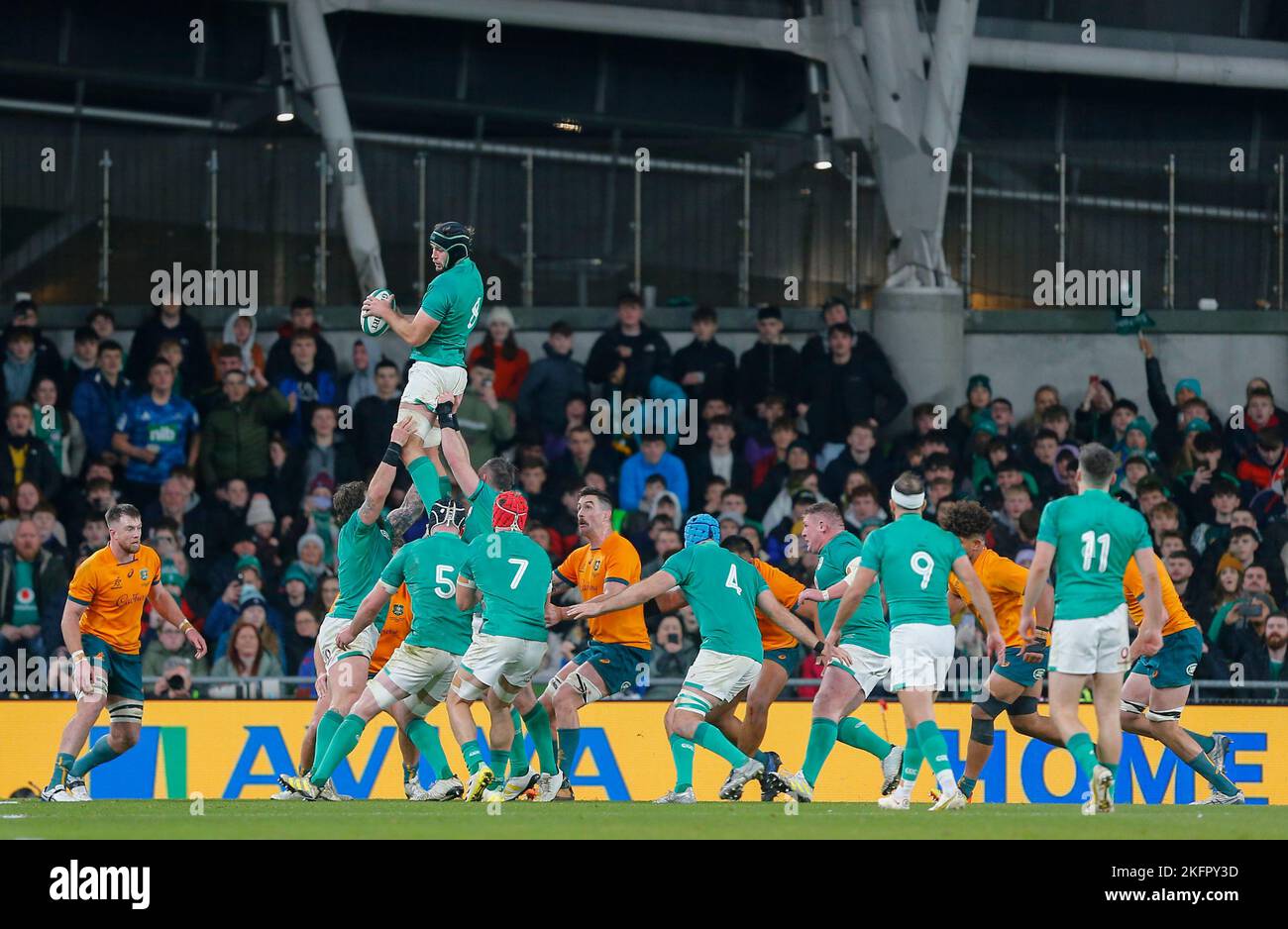 19th November 2022; Aviva Stadium, Dublin, Ireland: Autumn Series ...