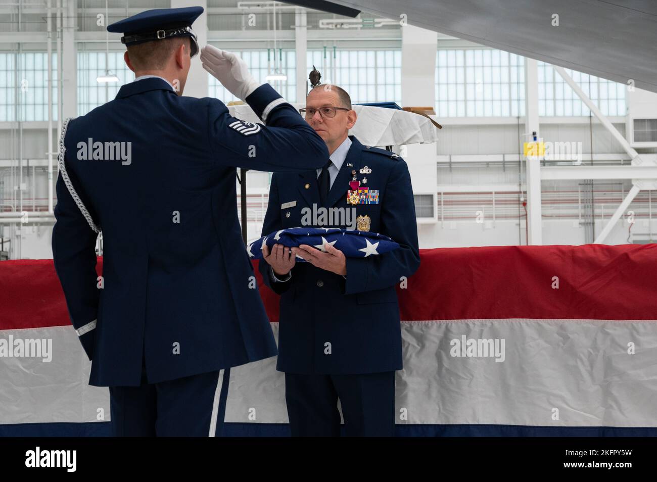The 911th Airlift Wing Honor Guard presents Col. Kenneth M. Lute, 911th ...