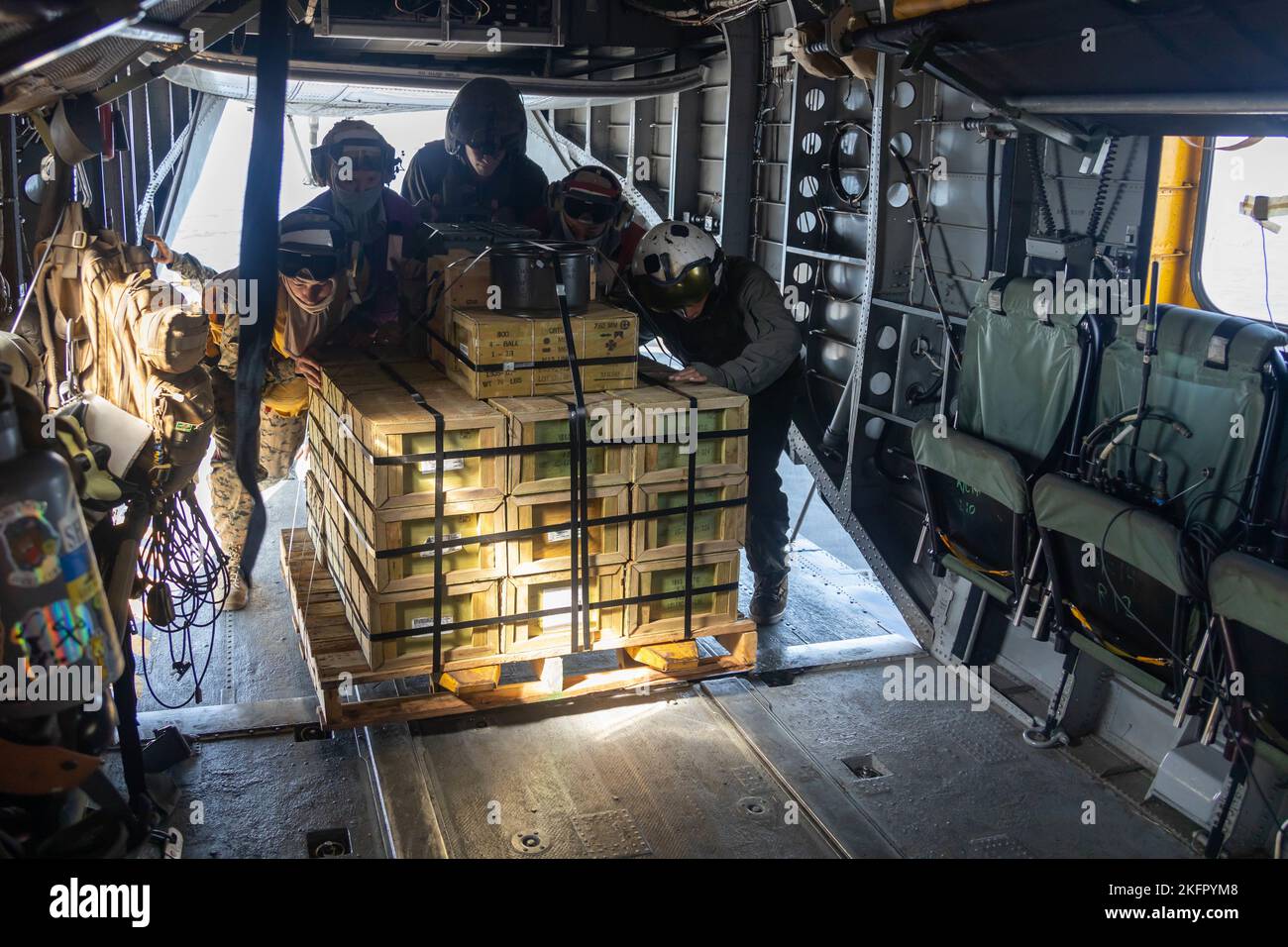 U.S. Marines with 12th Marines, 3rd Marine Division, and Combat ...
