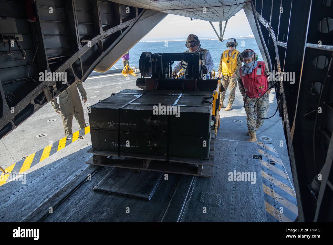 U.S. Marines with 12th Marines, 3rd Marine Division, and Combat ...