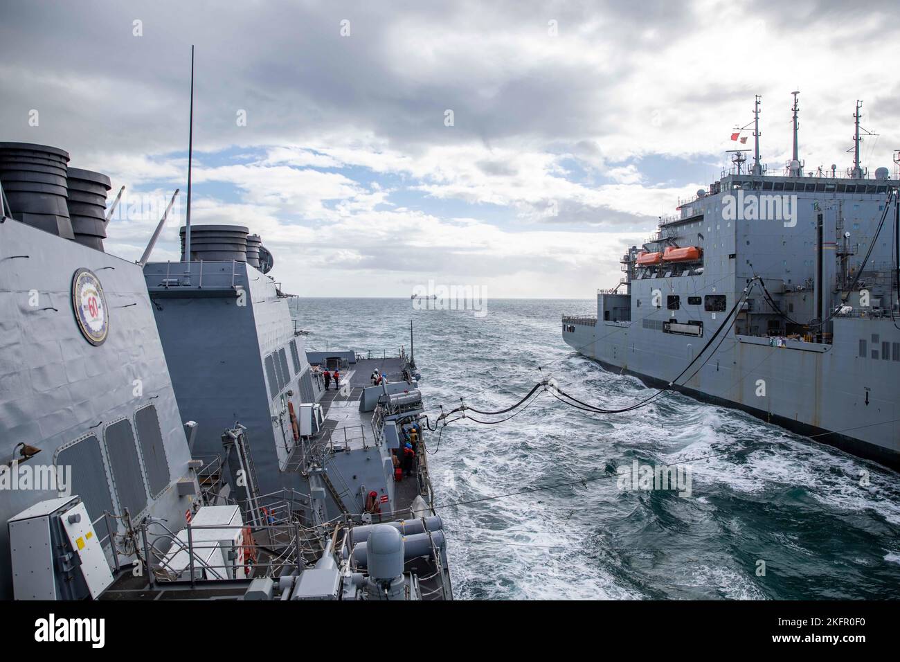 IRISH SEA (Oct. 1, 2022) The Arleigh Burke-class guided-missile ...