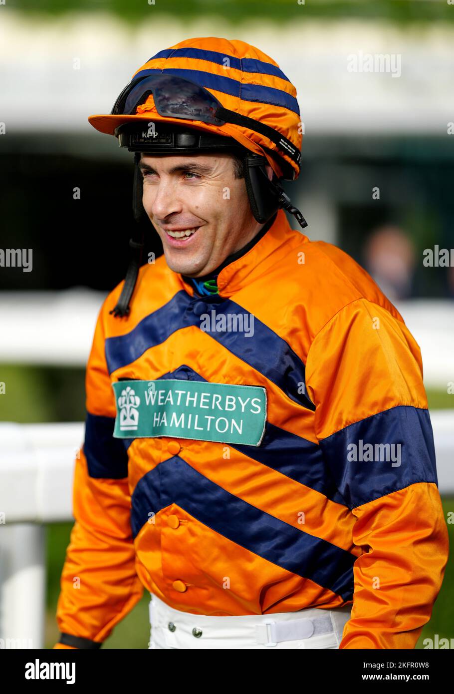 Aidan Coleman, jockey on November Racing Weekend Saturday at Ascot ...