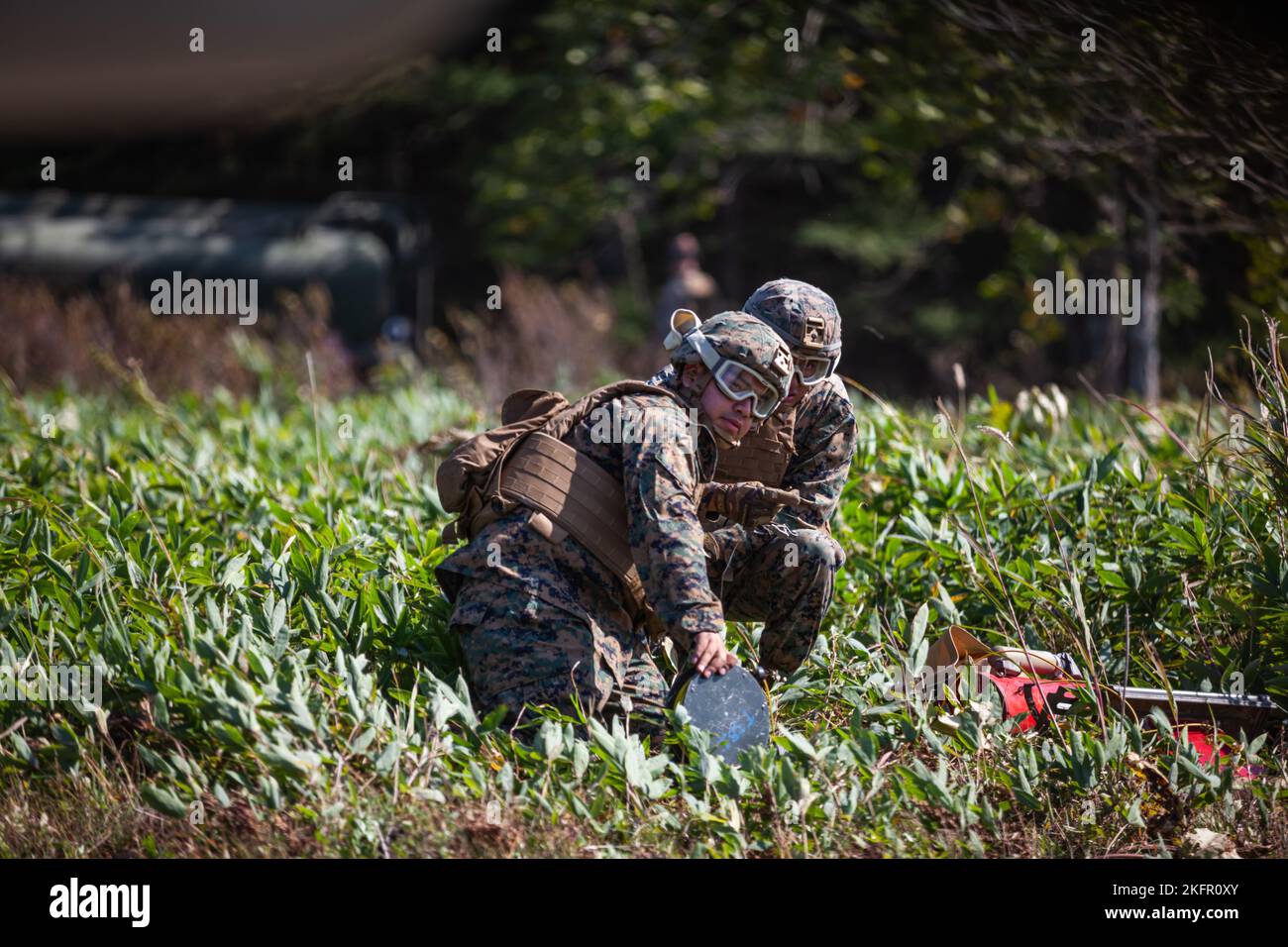 U.S. Marines with Marine Wing Support Squadron 172, Marine Aircraft ...